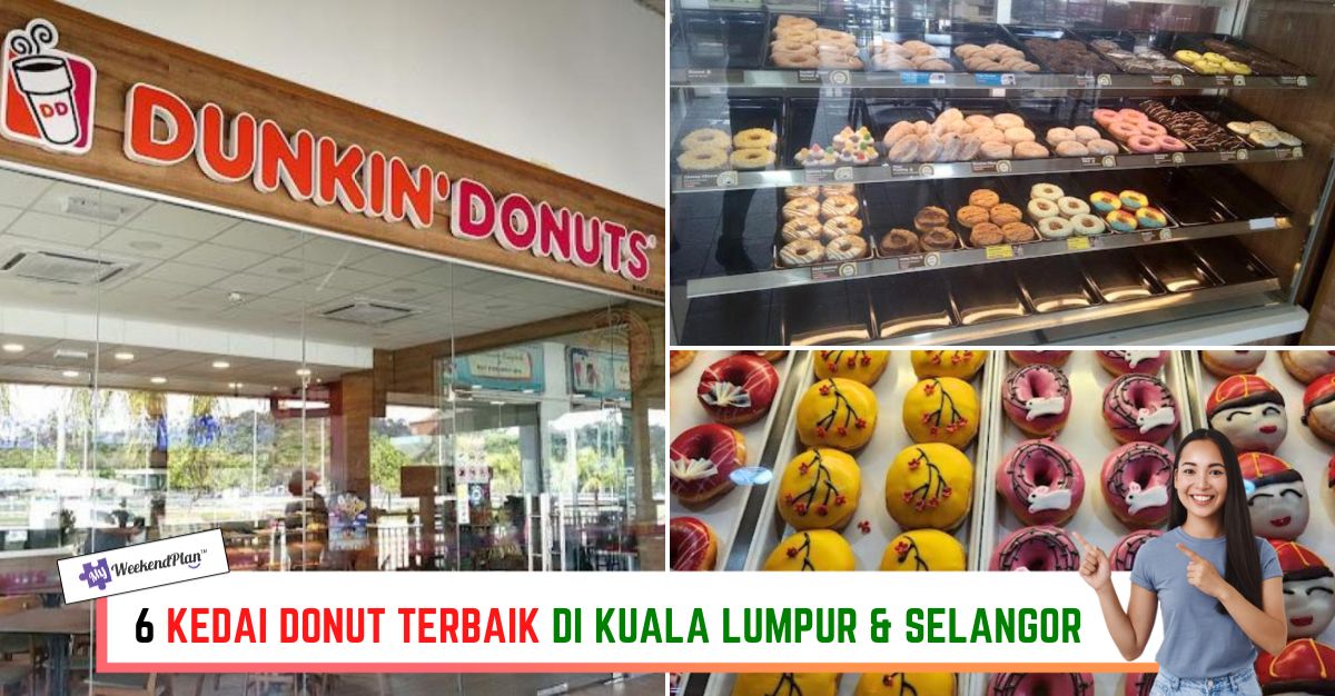 6 Kedai Donut Terbaik di KL & Selangor 2024 | Enak