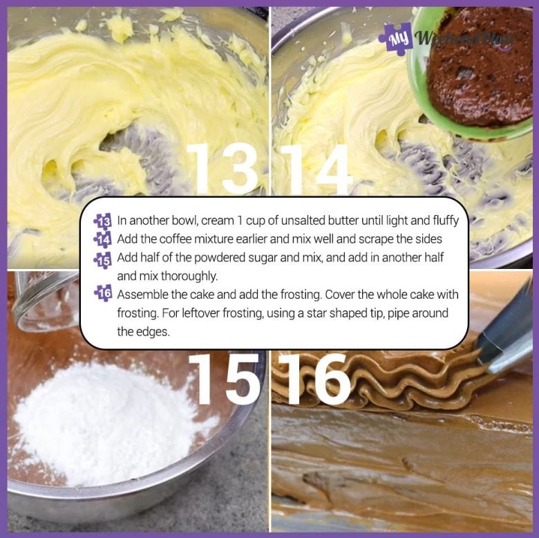 Mocha Cake Ala Goldilocks Recipe | How To Make Mocha cake