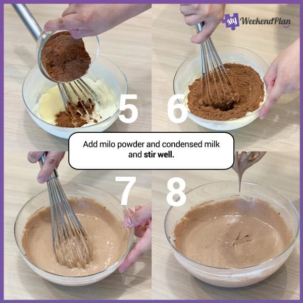 Milo Ice-cream Recipe Malaysia | How to Make Milo Ice-cream