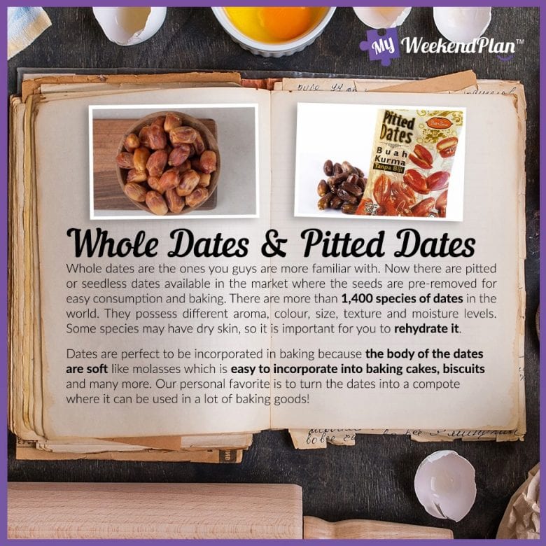Dates In Baking Malaysia | How To Incorporate Dates In Baking