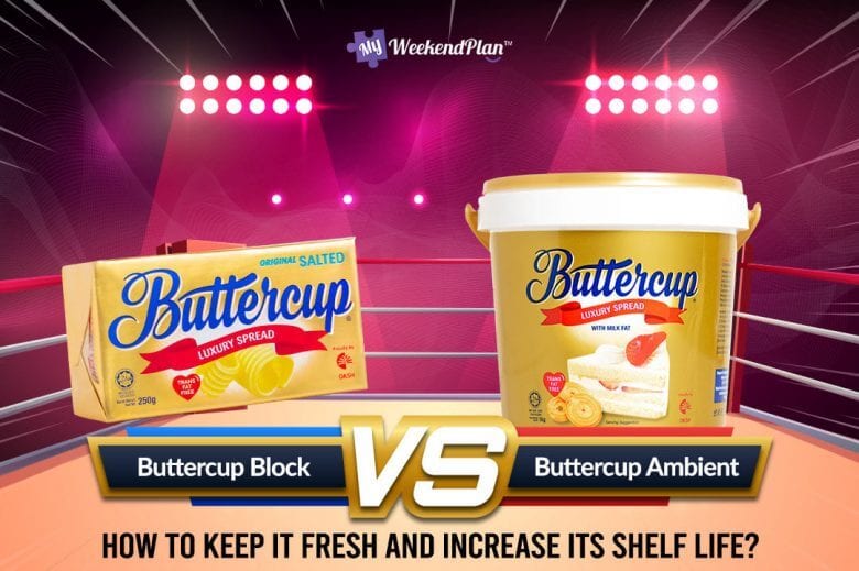 Buttercup block vs Buttercup ambient | My Weekend Plan