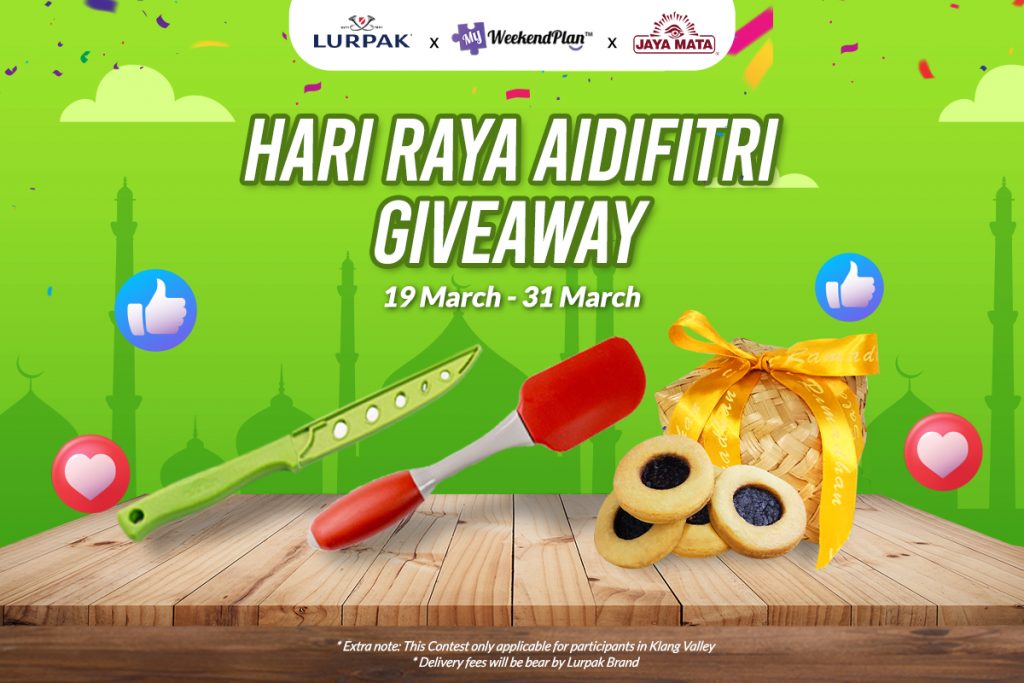 Hari Raya Aidifitri Giveaway Time!!