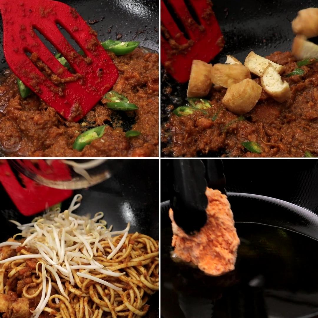 Mee Rebus Recipe | Fried Style Mee Rebus