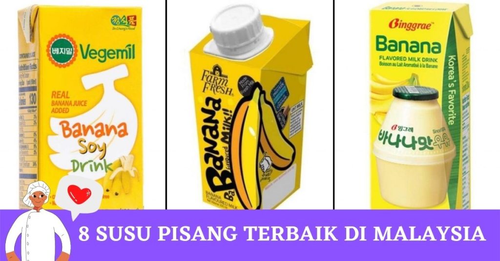 8 Susu Pisang Terbaik di Malaysia 2023 | Lazat & Enak