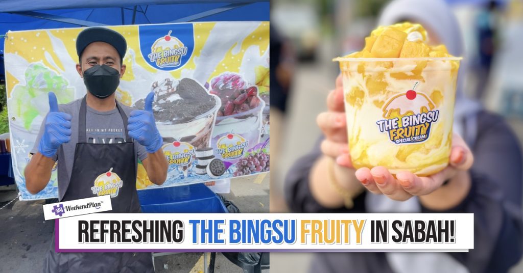 Refreshing The Bingsu Fruity in Sabah!