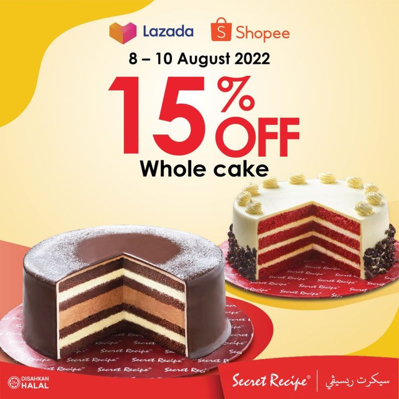 Treat Your Family With A Whole Cake From Secret Recipe!