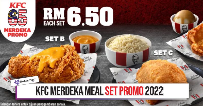 KFC Merdeka Meal Set Promo 2022 - My Weekend Plan