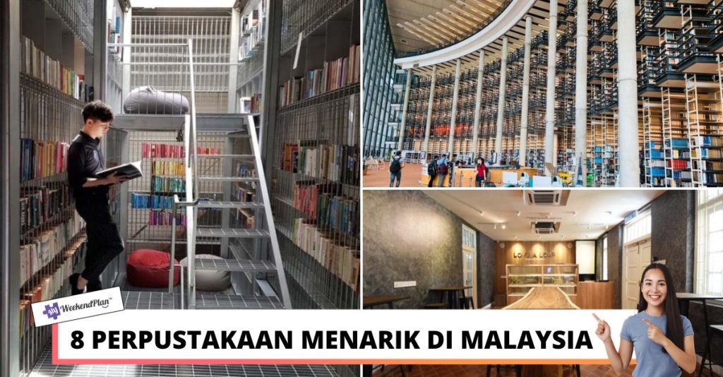 8 Perpustakaan Menarik di Malaysia 2025 | Viral