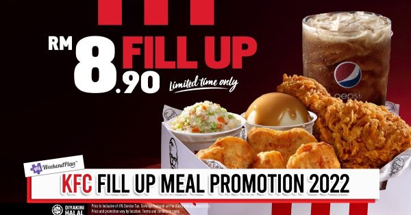 KFC Fill Up Meal Promotion 2022 - My Weekend Plan