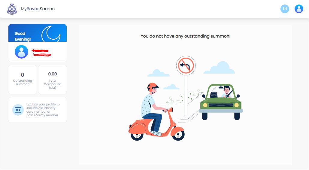 Cara Bayar Saman Online