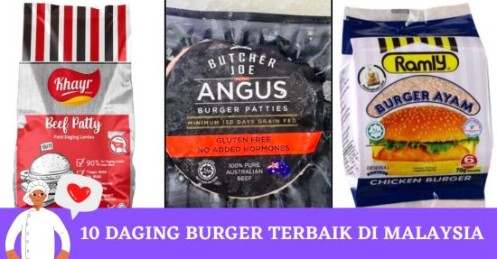 10 Daging Burger Terbaik di Malaysia 2025 | Lazat
