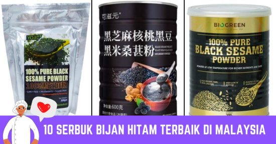 10 Serbuk Bijan Hitam Terbaik di Malaysia 2025 | Lazat