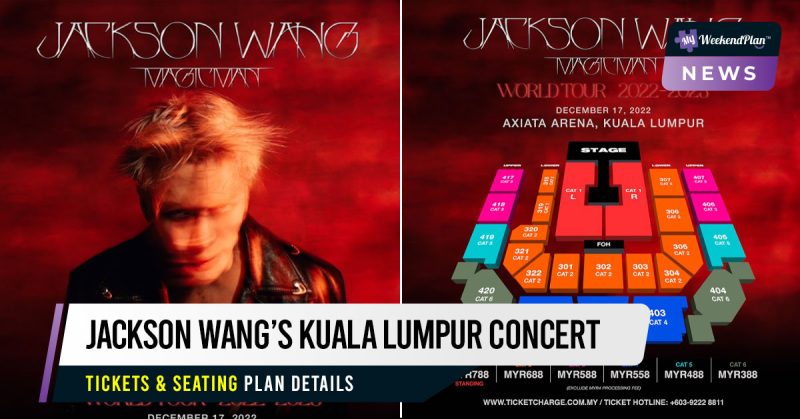 Jackson Wang’s Kuala Lumpur Concert Tickets & Seating Plan Details