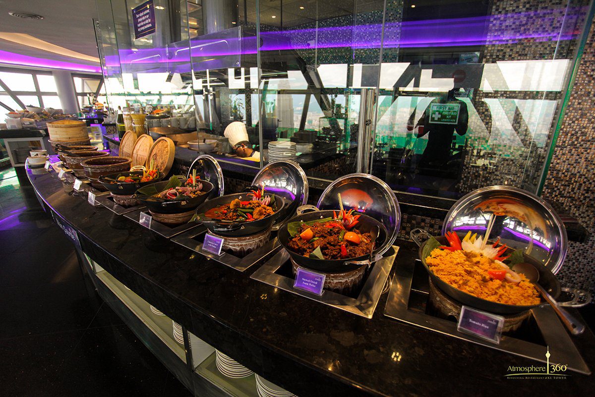 Atmosphere 360 Revolving Restaurant Buffet Deal