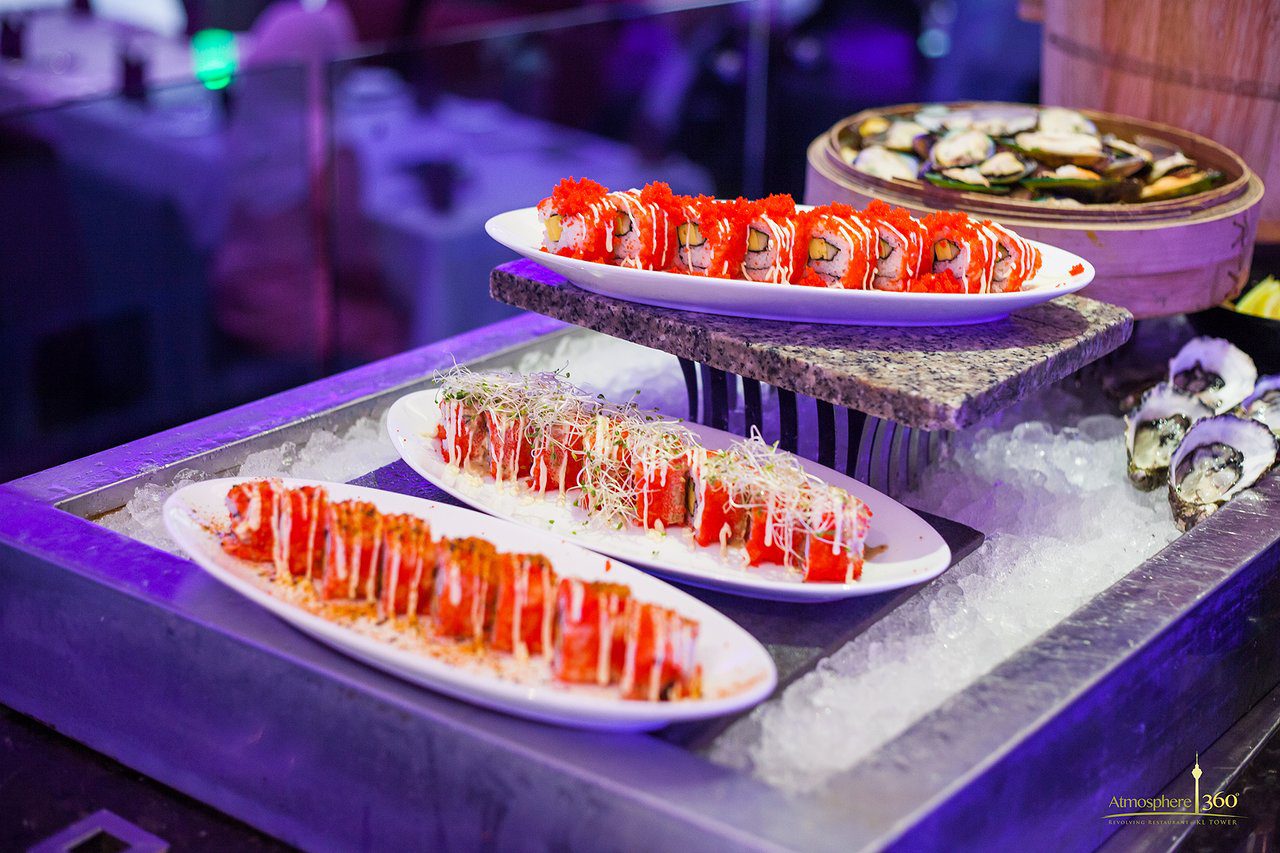 Atmosphere 360 Revolving Restaurant Buffet Deal