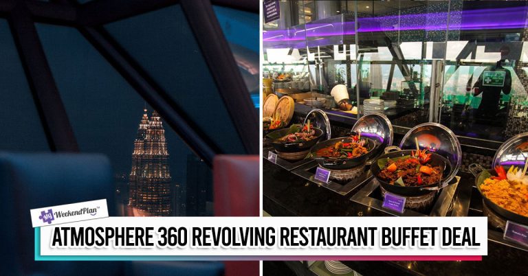Atmosphere 360 Revolving Restaurant Buffet Deal