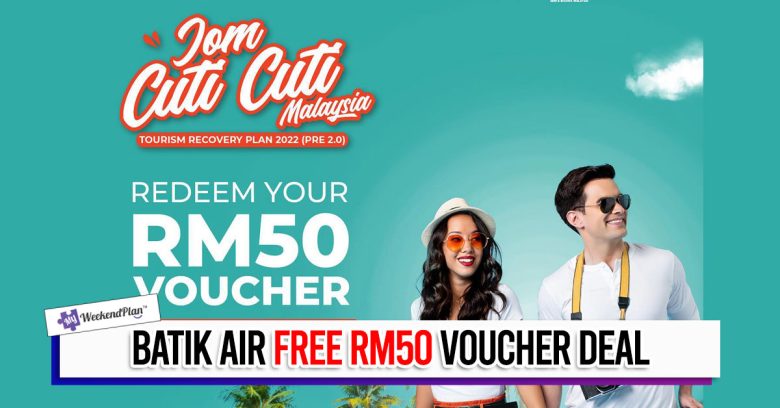 Batik Air Free RM50 Voucher Deal