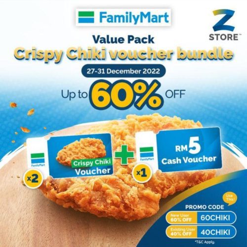 Family Mart Crispy Chiki Voucher Up to 60% Off