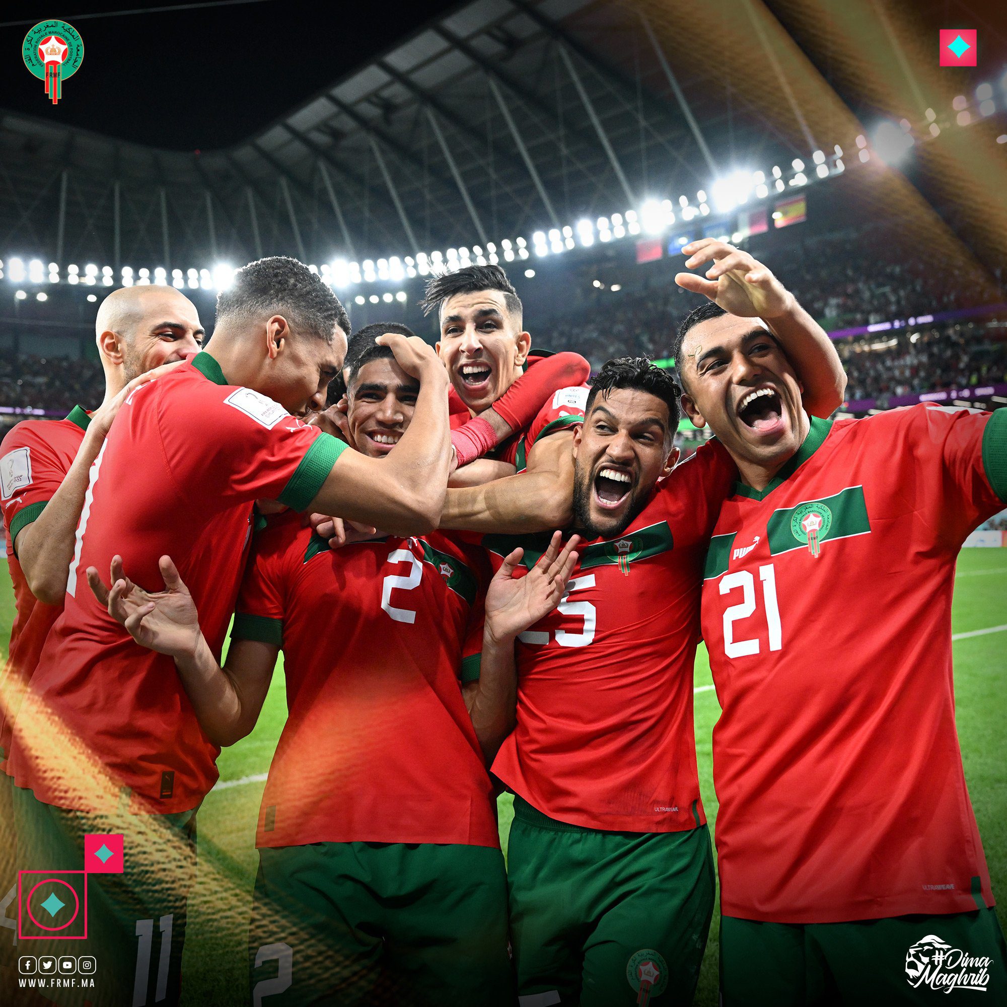Morocco Become The First Arabic Team to FIFA's Quarter Finals, History Made
