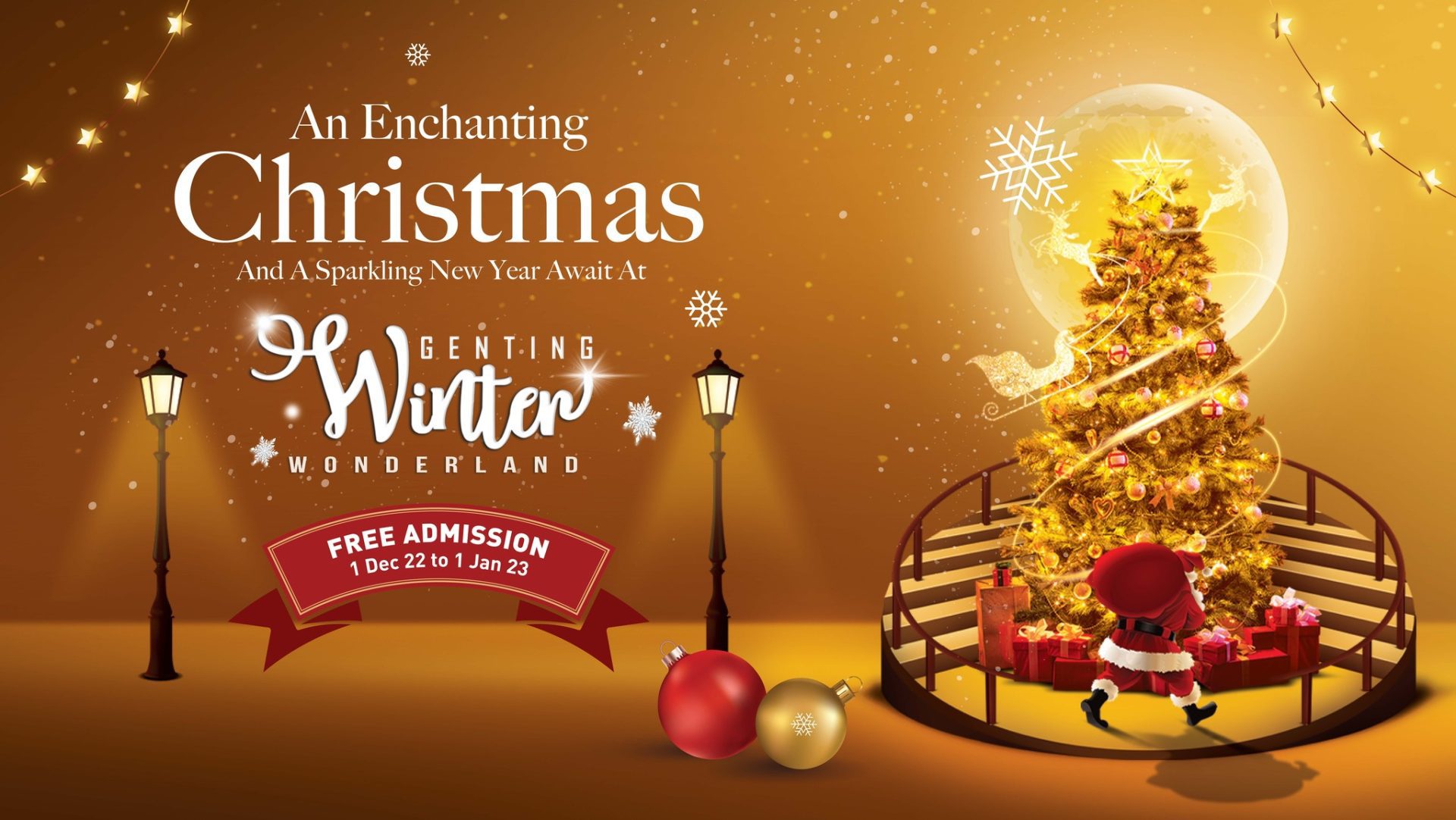 Free Entry at Genting Winter Wonderland