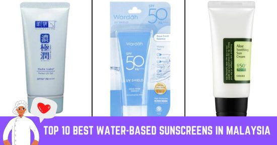 Top 10 Best Water-based Sunscreens In Malaysia 2025 | Glass Skin