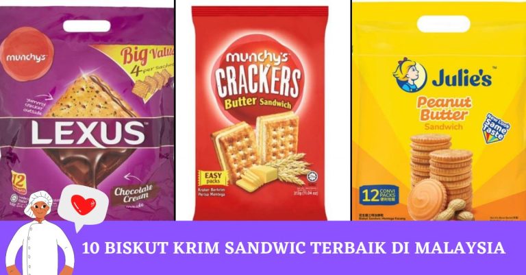 10 Biskut Krim Sandwic Terbaik Di Malaysia 2026