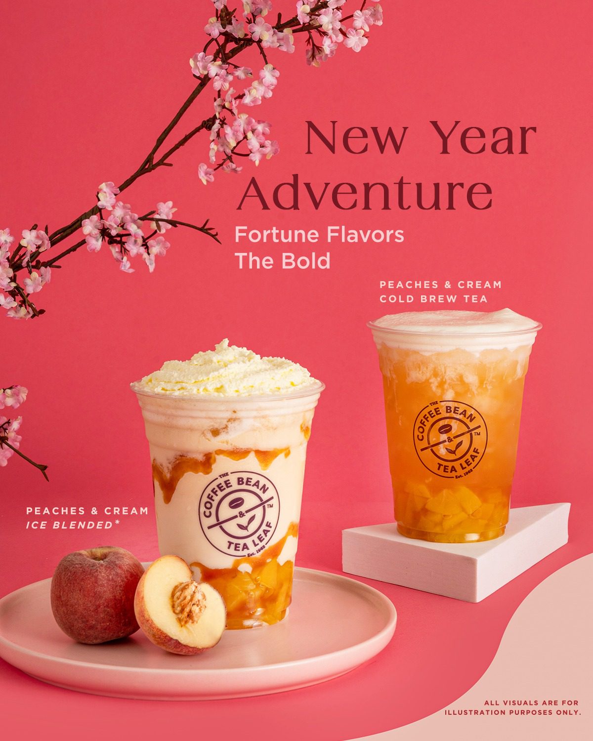 Coffee Bean & Tea Leaf CNY Limited Edition Flavours