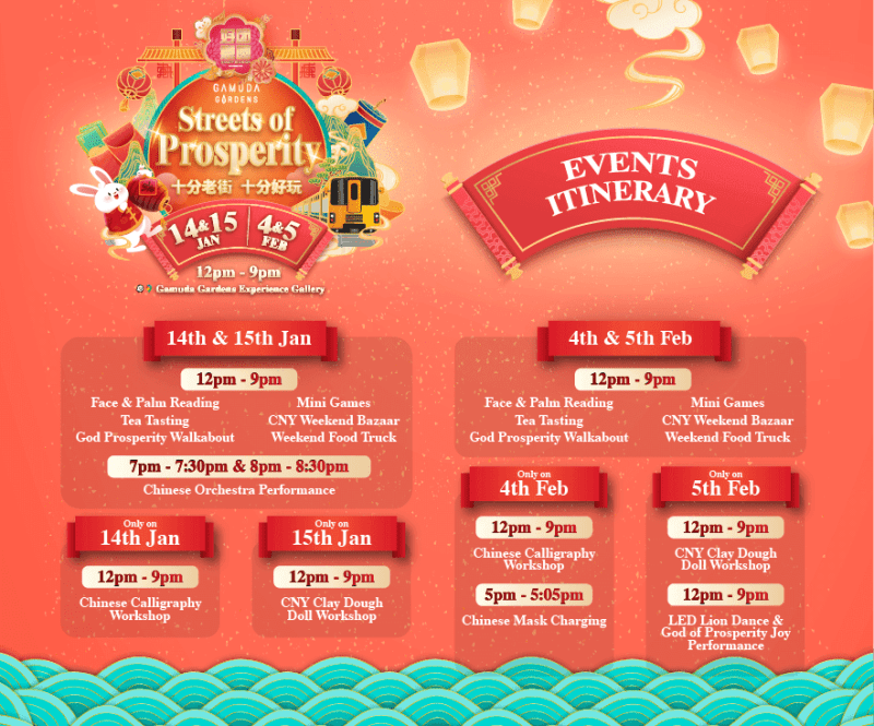 Venture to Streets of Prosperity at Gamuda Gardens
