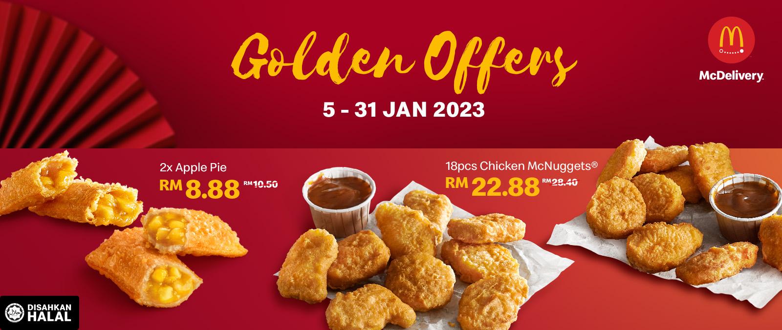 McDonald’s CNY Golden Offers 2023