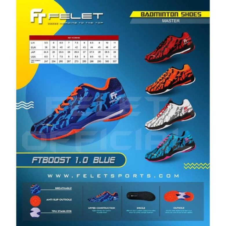 10 Kasut Badminton Terbaik di Malaysia 2025 | Best