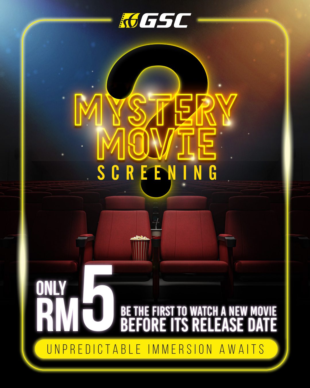 GSC Mystery Movie Screening
