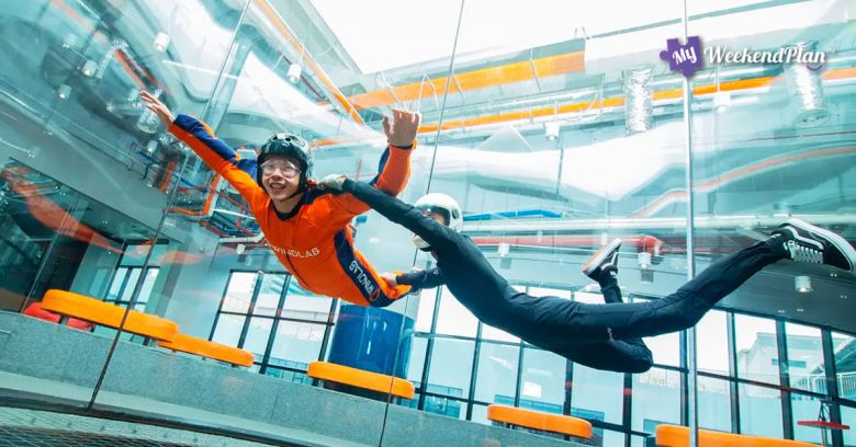 Spin Round and Round at WINDLAB Indoor Skydiving