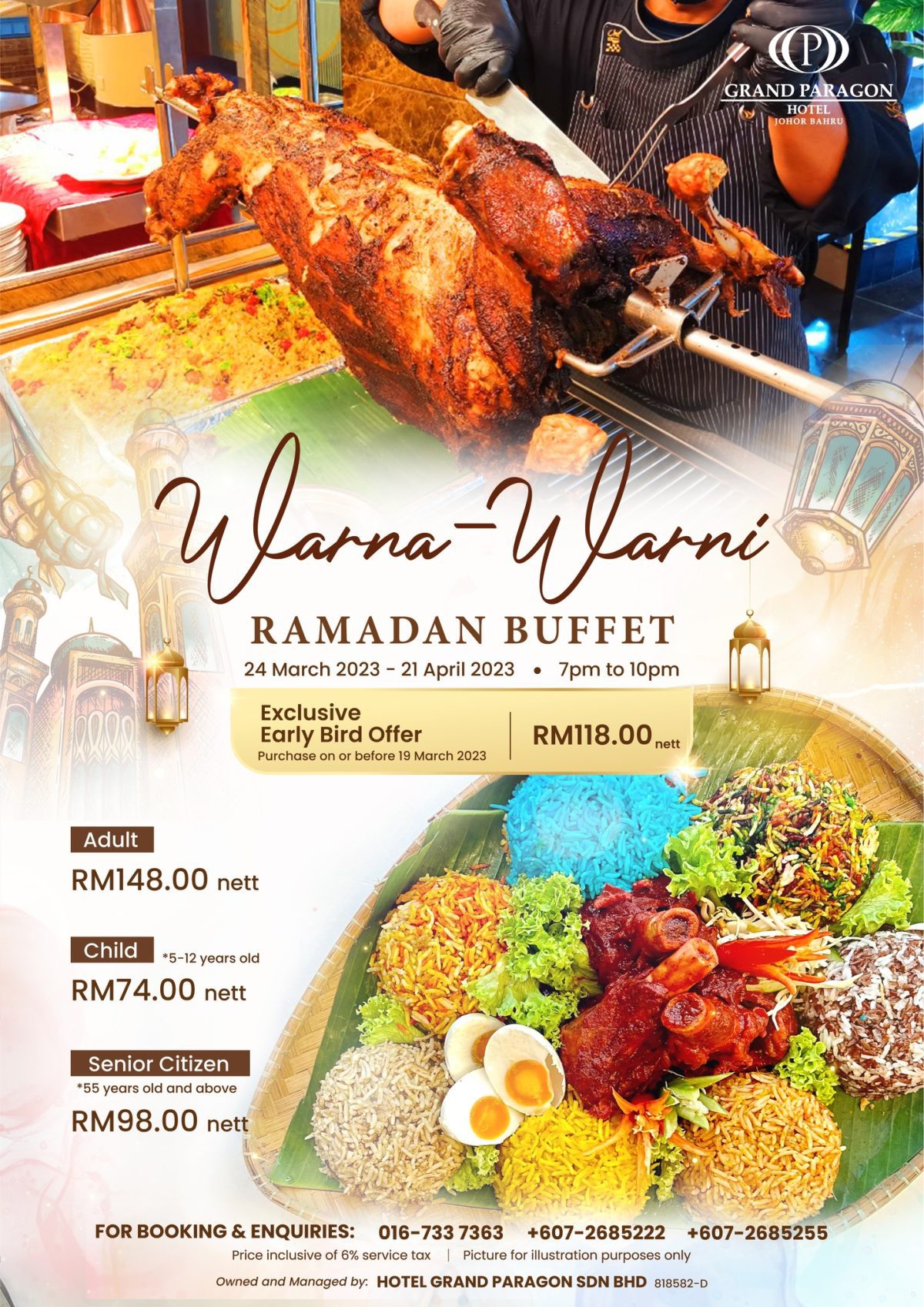 Top 9 Best Buffet Ramadan in Johor Bahru 2023 | Succulent Dishes