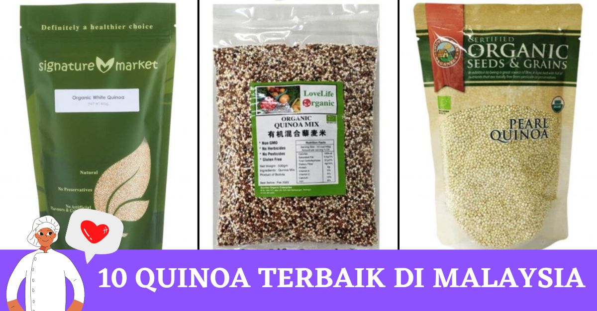 10 Quinoa Terbaik di Malaysia 2023 | Lazat