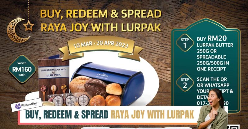 Buy, Redeem & Spread Raya Joy with LURPAK