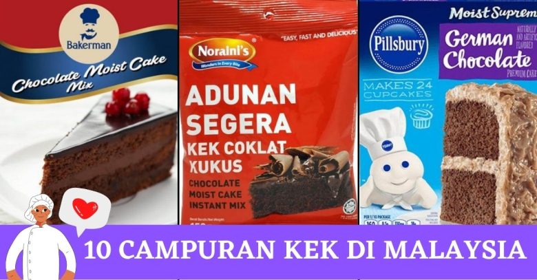 10 Campuran Kek di Malaysia 2025 | Lazat