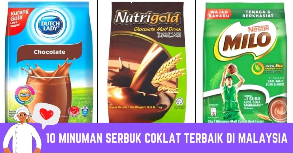 10 Minuman Serbuk Coklat Terbaik di Malaysia 2025 | Lazat