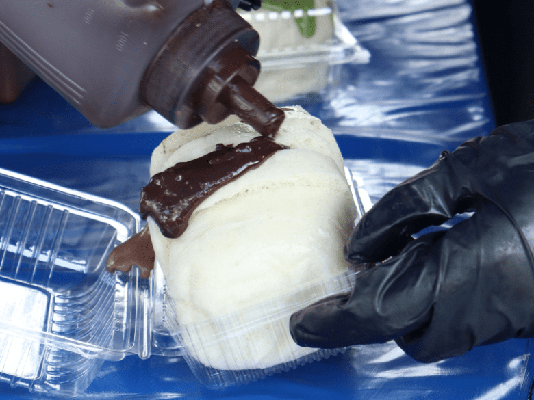 Fluffy Steamed Buns at Roti Kapas in Shah Alam