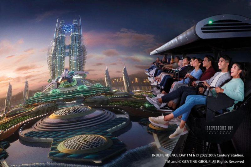 Top 10 Best Rides in Genting SkyWorlds Theme Park 2025 | Holiday Time