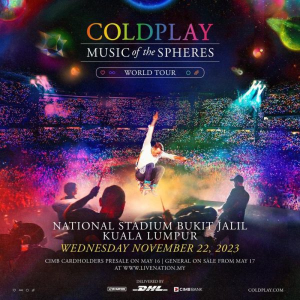 Coldplay is Coming to Malaysia This November!