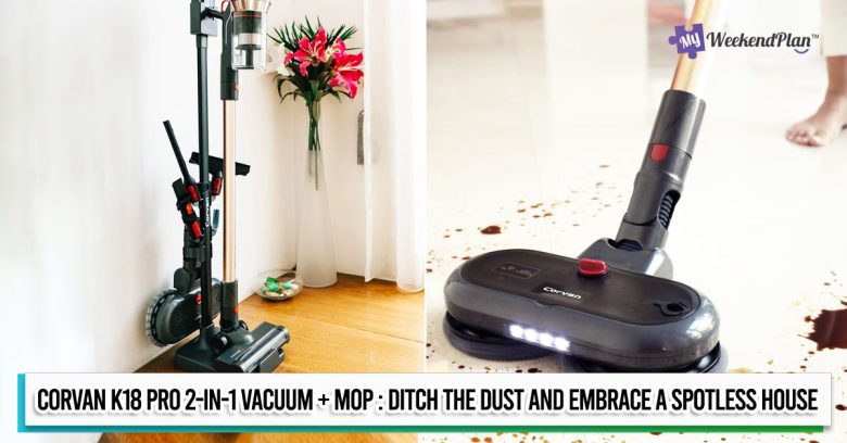 Revolutionize your cleaning routine with the Corvan K18 Pro 2-in-1 ...
