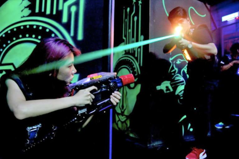 Have A Laser Tag Battle With Your Friends This Weekend