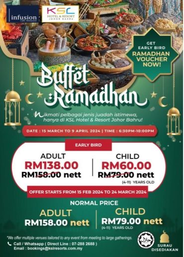 Top 20 Best Buffet Ramadan in Johor Bahru 2024 | Updated